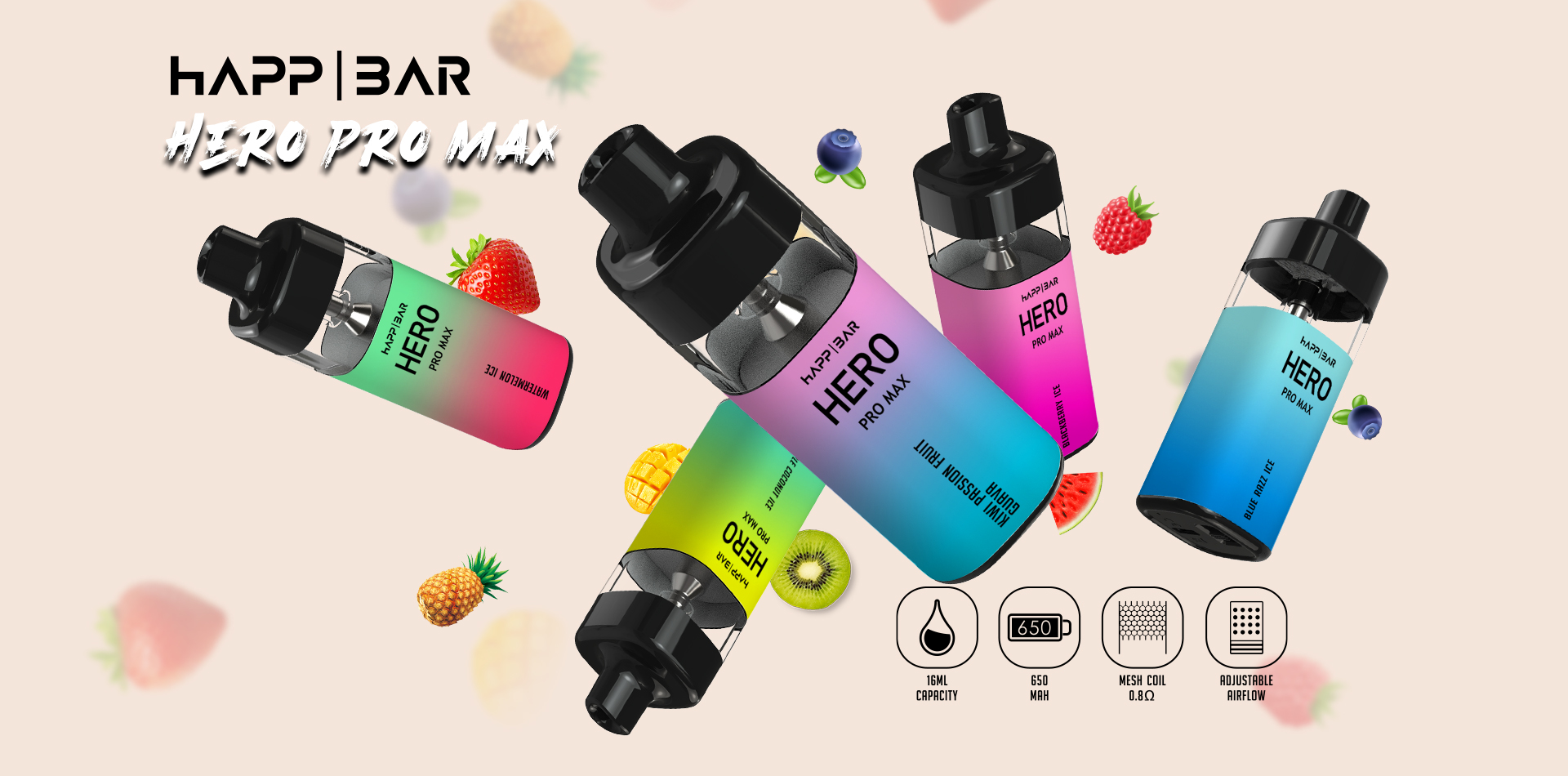 HAPP Vape - Disposable Vapes - Enjoy Happy